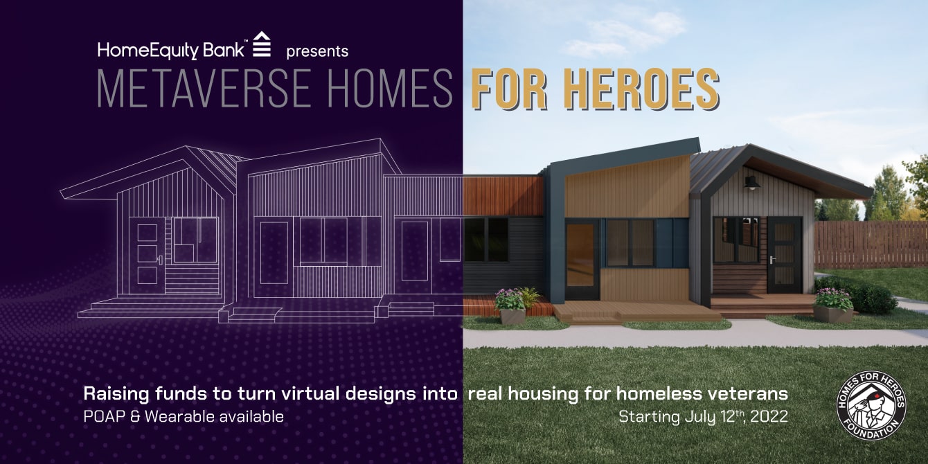 Metaverse Homes For Heroes | Decentraland Events